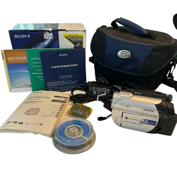 Sony | Cameras, Photo & Video | Sony Handycam Dcrdvd8 Mini Dvd ...